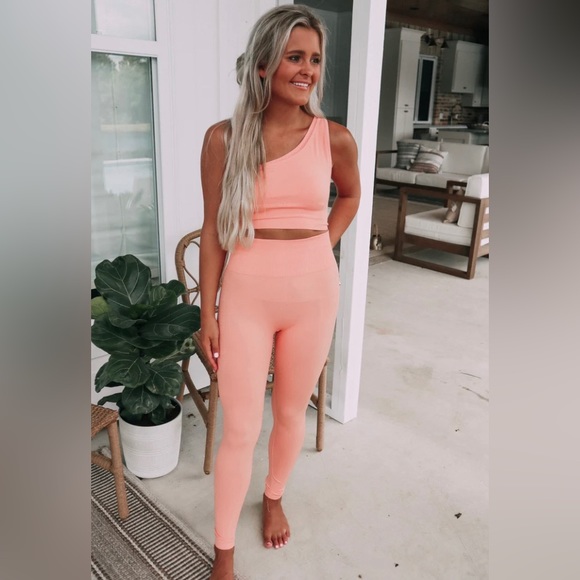 Other | One Shoulder Workout Set | Poshmark
